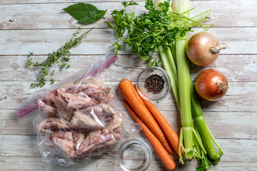 Homemade Chicken Stock - The Night Owl Chef