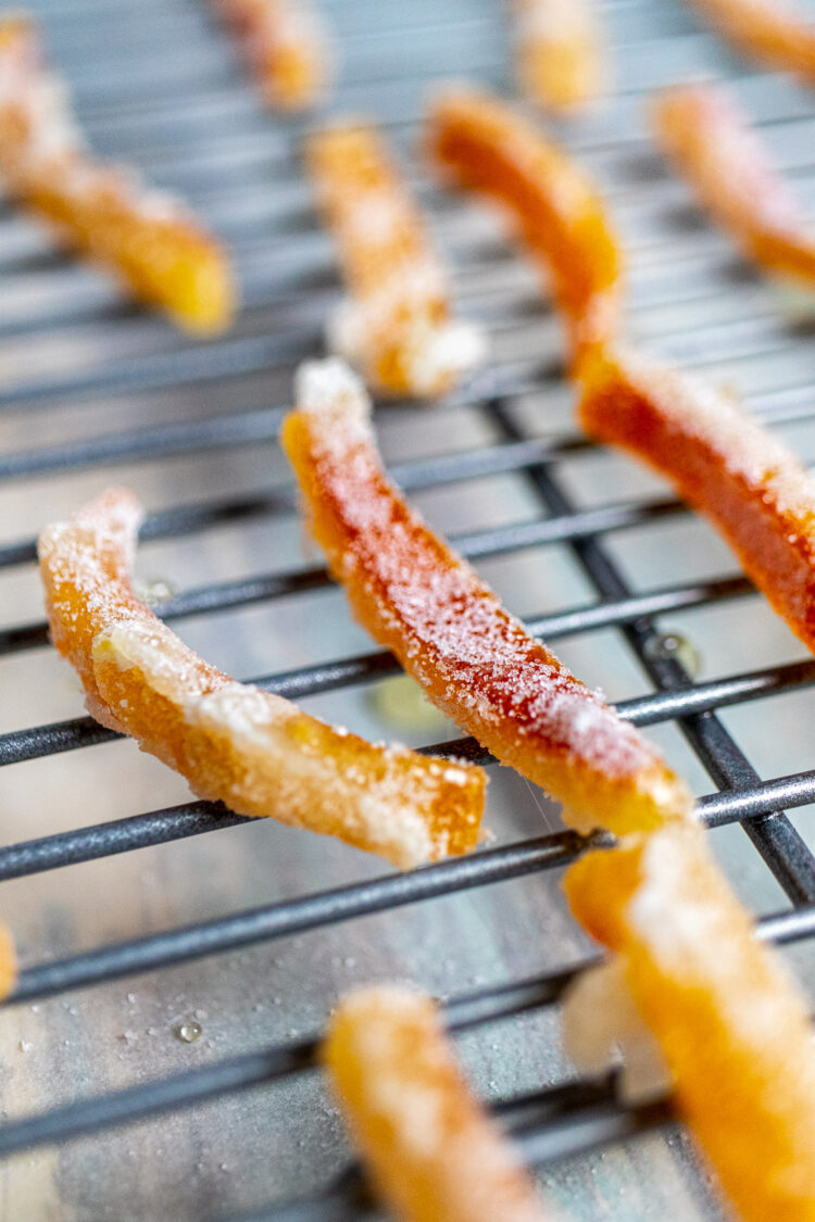 Candied Orange (Citrus) Peels - The Night Owl Chef
