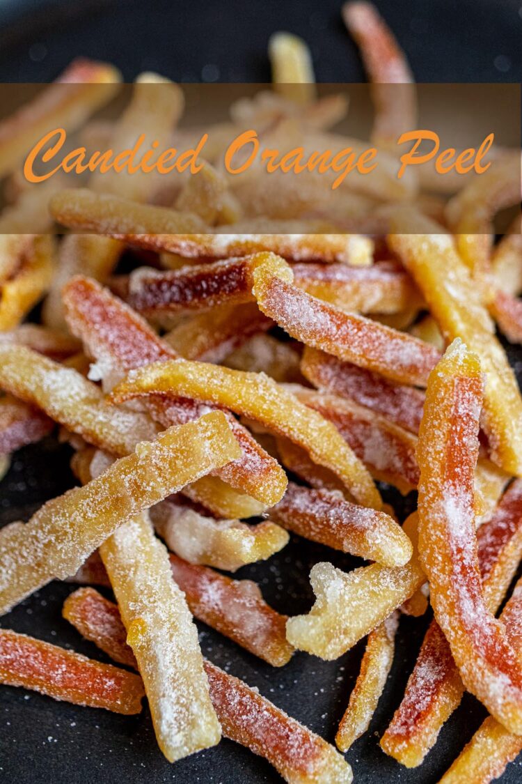 Candied Orange (Citrus) Peels - The Night Owl Chef