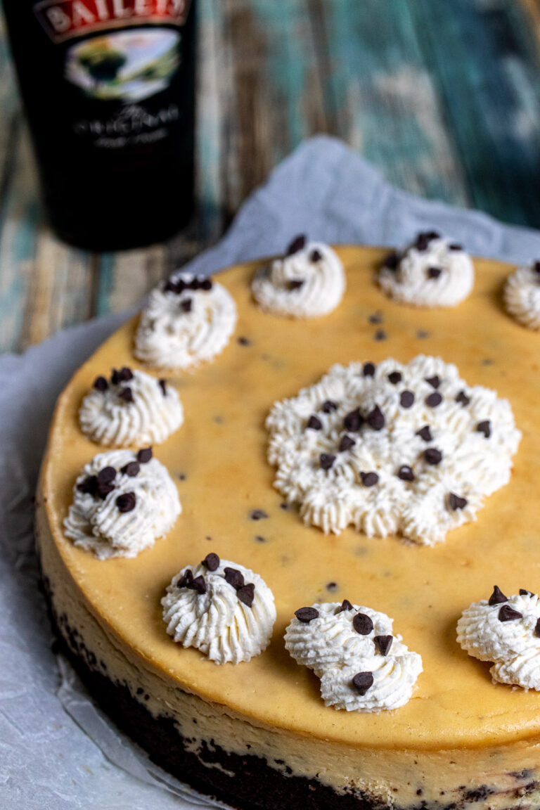 Bailey's Cheesecake - The Night Owl Chef