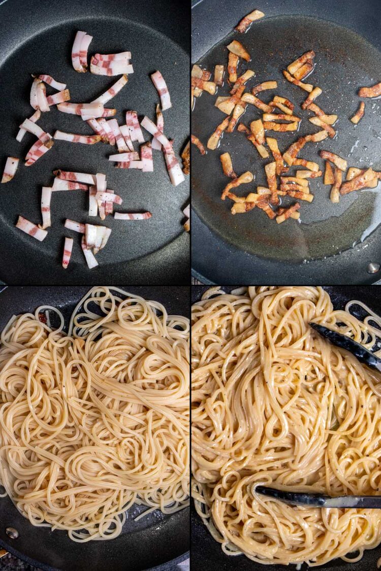 Authentic Spaghetti alla Carbonara - The Night Owl Chef