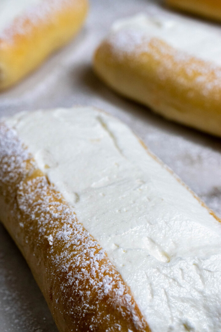 Roman Maritozzi (Italian Sweet Buns) - The Night Owl Chef