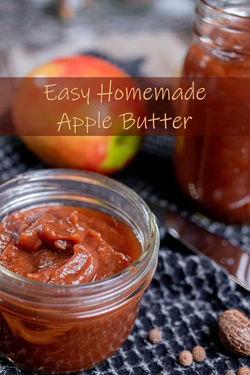 Easy Homemade Apple Butter - (No Peeling!) The Night Owl Chef