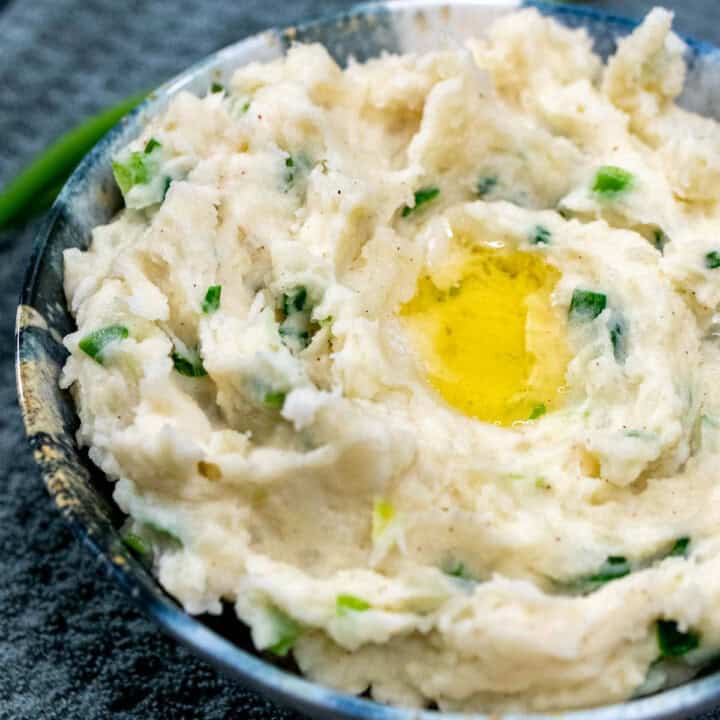 Traditional Irish Champ (Mashed Potatoes w/ Green Onions) - The Night ...