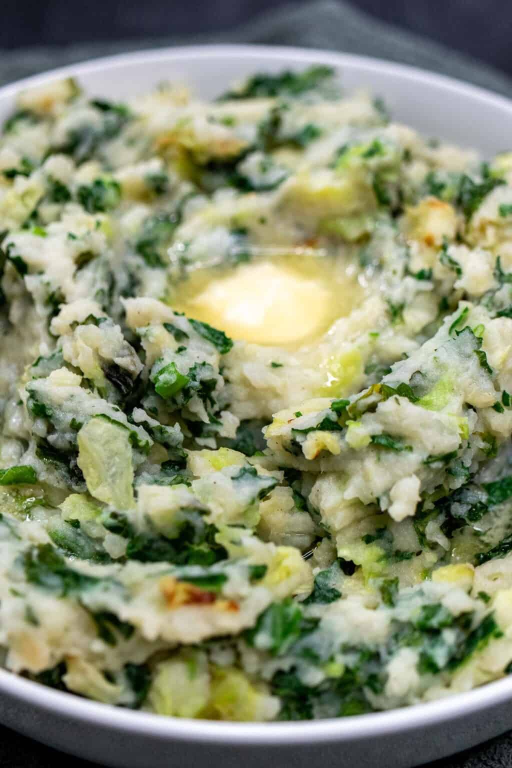 Traditional Irish Colcannon (Irish Mashed Potatoes) - The Night Owl Chef