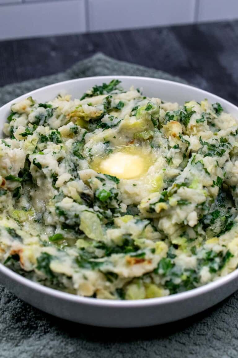 Traditional Irish Colcannon (Irish Mashed Potatoes) - The Night Owl Chef