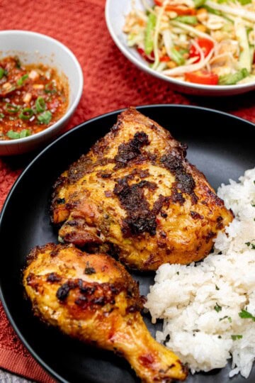 Thai Grilled Chicken (Gai Yang) - The Night Owl Chef