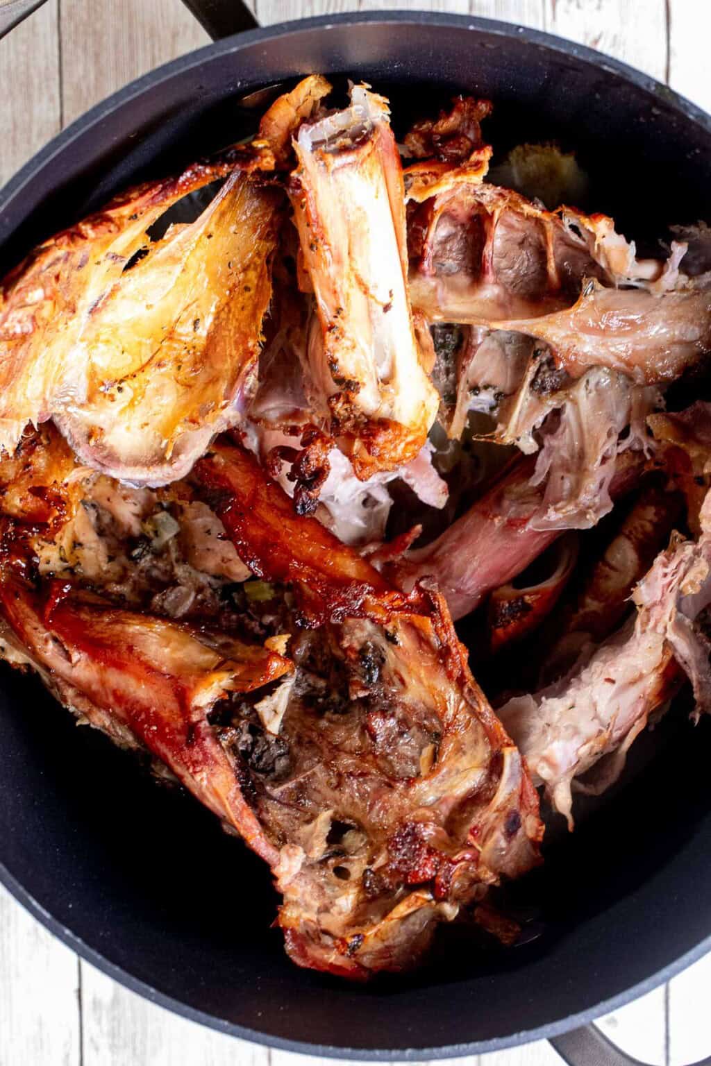 Homemade Turkey Stock - The Night Owl Chef