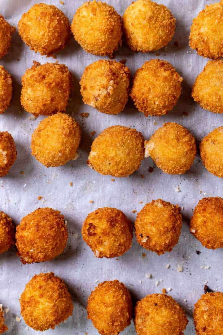 Leftover Turkey & Mashed Potato Croquettes - The Night Owl Chef