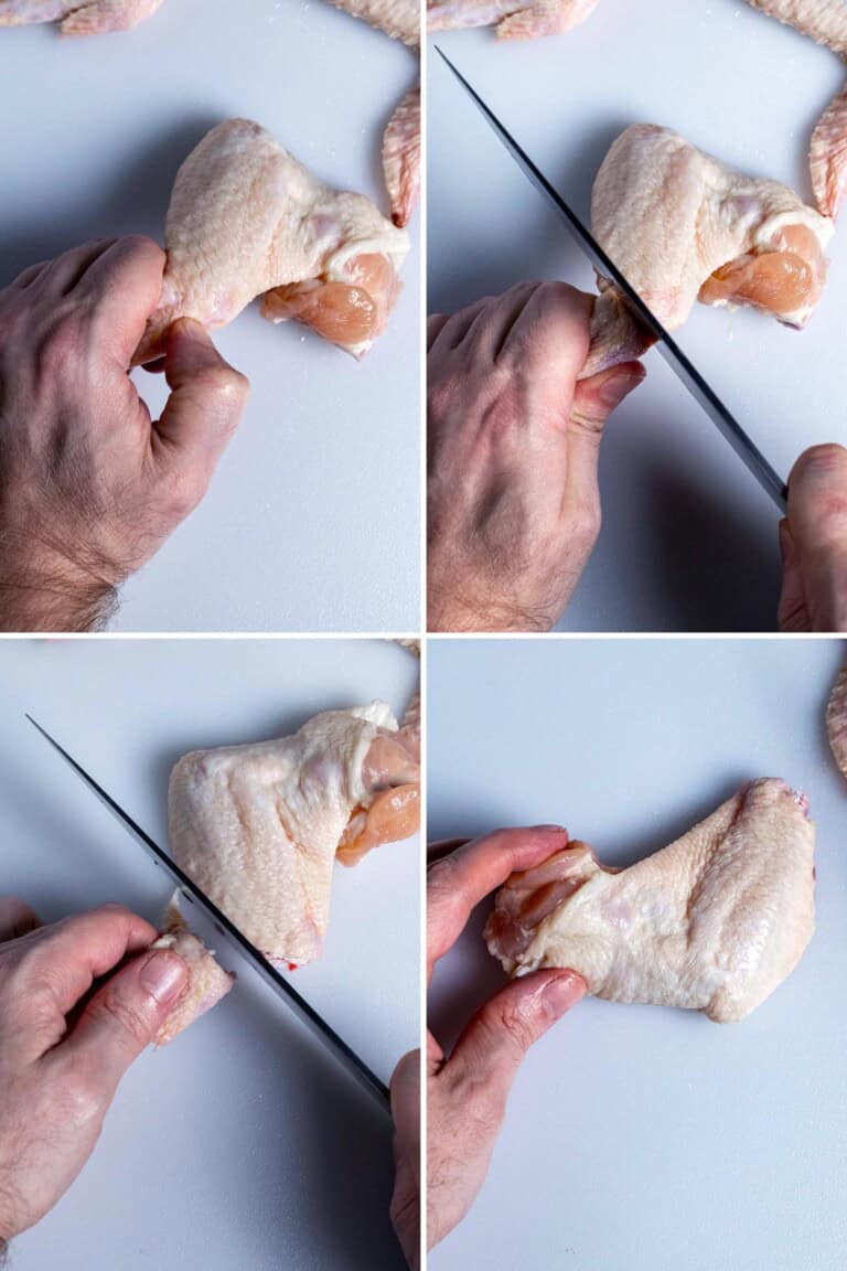 How to Cut Chicken Wings - The Night Owl Chef