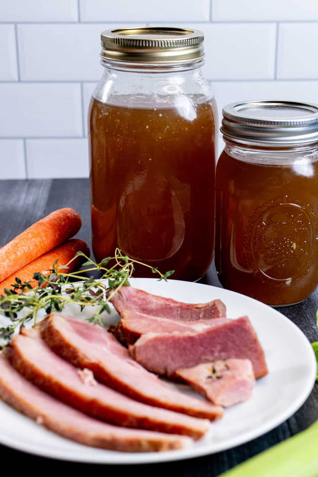 Homemade Ham Stock - The Night Owl Chef