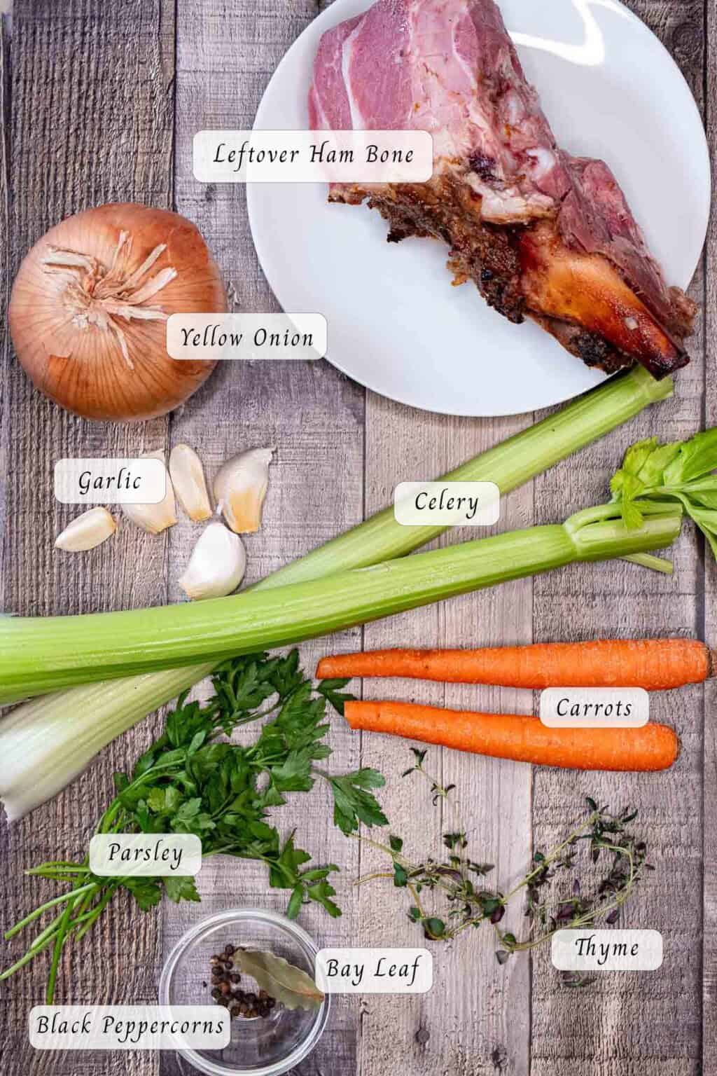 Homemade Ham Stock - The Night Owl Chef
