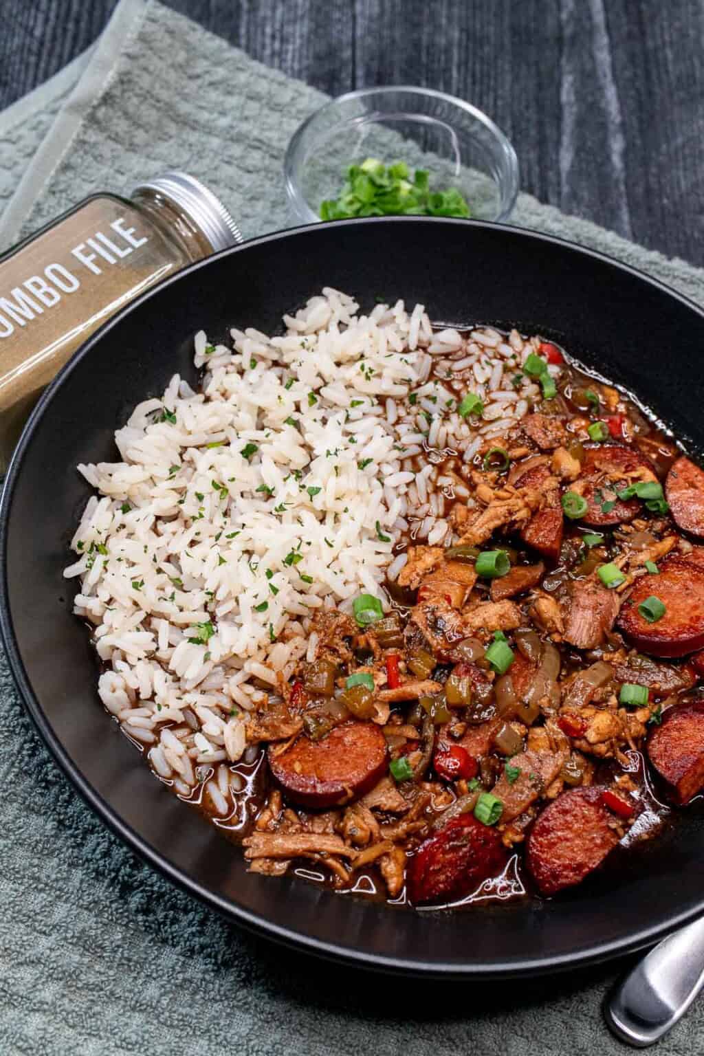 Leftover Turkey Gumbo - The Night Owl Chef