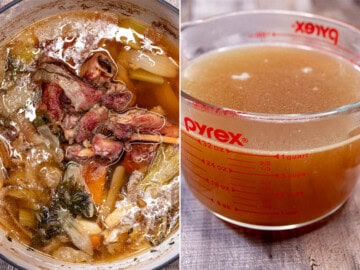 Homemade Ham Stock - The Night Owl Chef