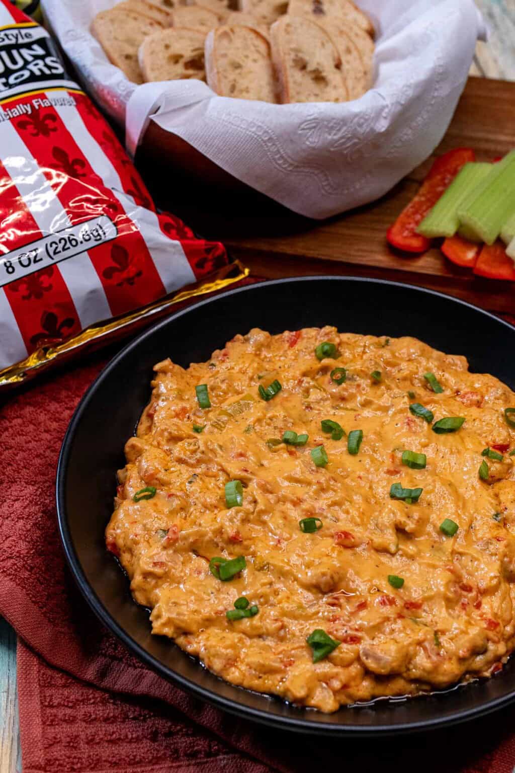 Cajun Hot Crawfish Dip - The Night Owl Chef